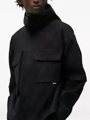 ARTE ANTWERP Hooded Jacket With Flap Pockets