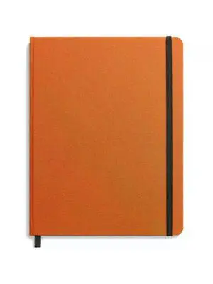 Shinola Large Hard Ruled Journal - Orange