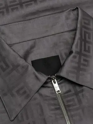Givenchy Zipped Patterned Shirt