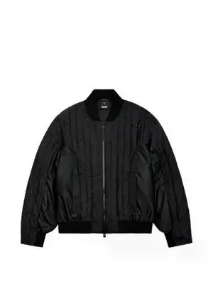 Rains Quilted Bomber Jacket