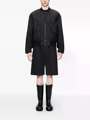 Rains Quilted Bomber Jacket