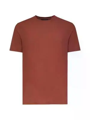 ZANONE Crew-neck T-shirt - Brown