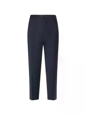 BE ABLE Belted Tailored Trousers - Blue