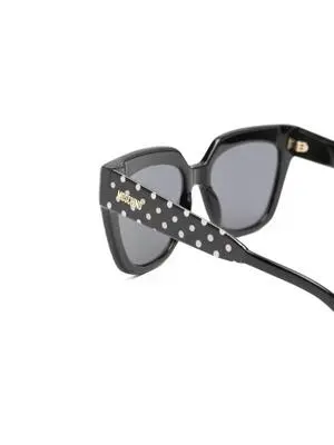 Moschino Polka Dot Cat-eye Sunglasses