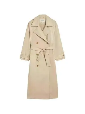 Apparis Lana Double-breasted Trench Coat - Neutrals