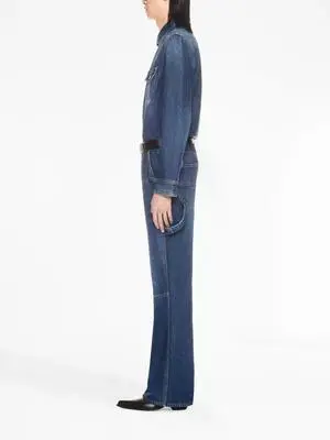 Off-White Long-sleeve Denim Shirt