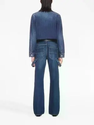 Off-White Long-sleeve Denim Shirt