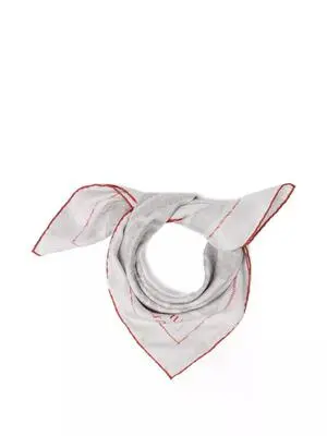 Jacquemus Le Paysan Animal-print Scarf - Blue