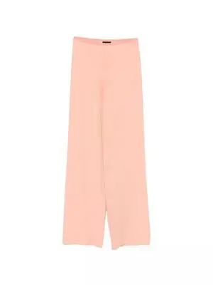 Emporio Armani Cady Wide Leg Trousers