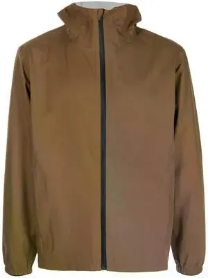 ROMEO HUNTE Logo-print Hooded Jacket - Brown