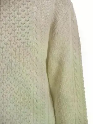 FABIANA FILIPPI Fabiana Filippi Crew Neck Fisherman Knit Lurex Detail Sweater