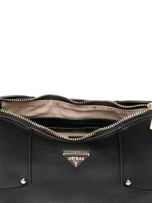 Guess Logo Plaque Shoulder Bag