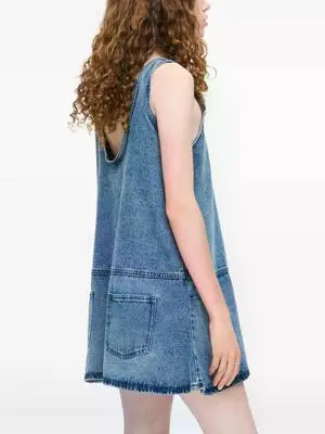 CHARLES JEFFREY Sleeveless Denim Dress