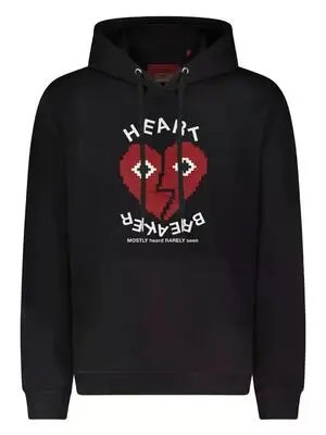 MOSTLY HEARD RARELY SEEN 8-BIT Pixel Heart Hoodie