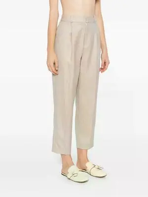 PT TORINO Virgin Wool Herringbone Trousers