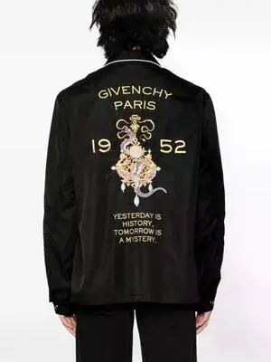 Givenchy Embroidered Zipped Pouch Jacket