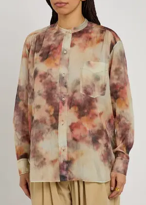 Isabel Marant Étoile Printed Cotton Blouse