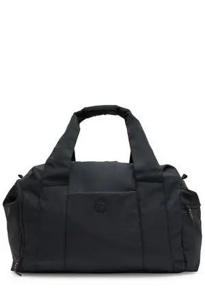 Vuori Taffeta Gym Bag - Black