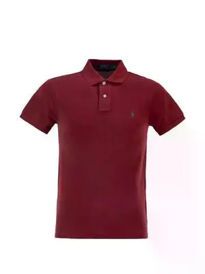Polo Ralph Lauren Polo Ralph Lauren Embroidered Logo Polo Shirt Red