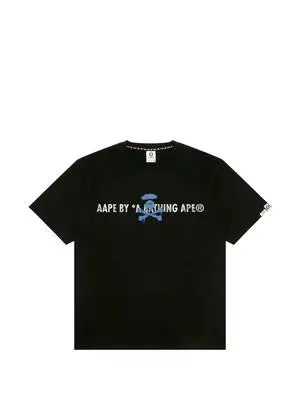 AAPE BY *A BATHING APE Short-sleeve T-shirt - Black