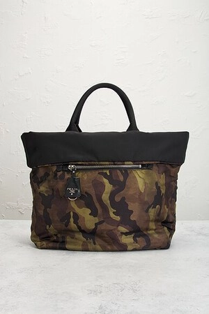 Prada Reversible Camouflage Handbag