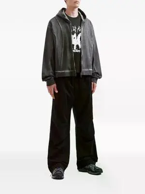 Izzue Zip-up Cotton Hoodie