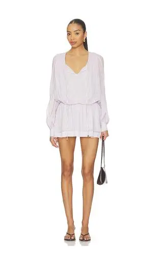 Free People Sunbeam Mini Dress - Lavender