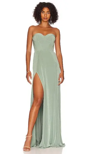 Katie May Mila Gown - Sage