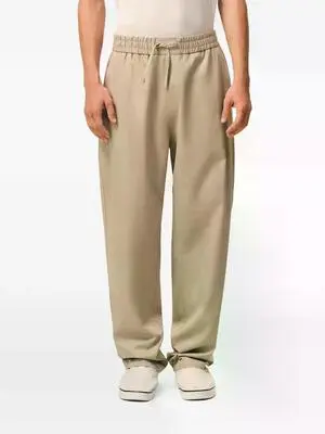 AMI Paris Cotton Gabardine Trousers With Elasticated Waist And Drawstring