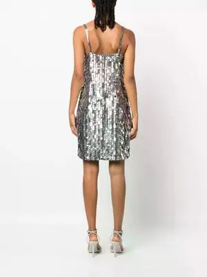 P.a.r.o.s.h Sequin Embellished Mini Dress