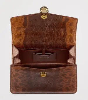 BVLGARI Medium Snakeskin Serpenti Forever Top-handle Bag