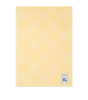Burberry Wool-silk Check Scarf - Beige