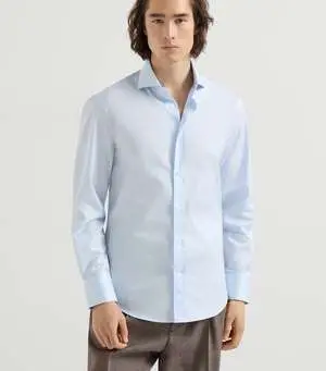 Brunello Cucinelli Cotton Slim Shirt
