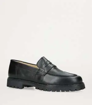 PAPOUELLI Leather Maximus Loafers