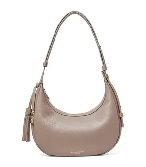 ASPINAL OF LONDON Soho Crescent Shoulder Bag - Neutral