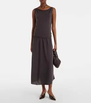 Extreme Cashmere N°469 Breeze Wool And Cashmere Top