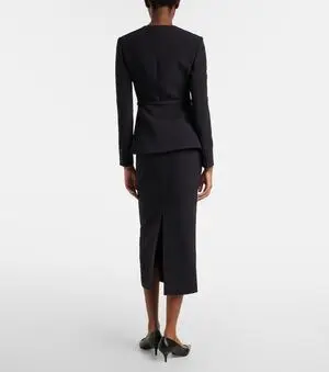 Roland Mouret Crepe Pencil Skirt