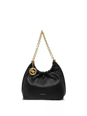 Michael Kors Medium Indie Shoulder Bag With Chain Strap - Black