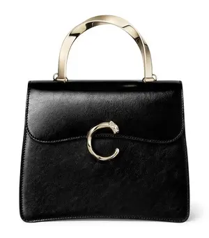 Cartier Panthère De Mini Top-handle Bag - Black