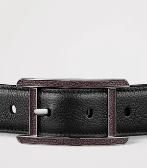Cartier Tank De Reversible Leather Belt