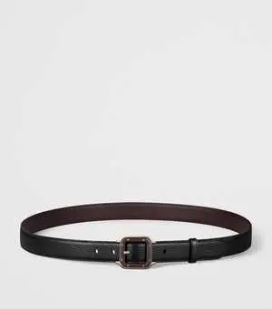 Cartier Santos De Reversible Leather Belt