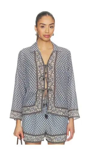 Veronica Beard Eva Top - Blue