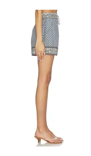 Veronica Beard Vilvaldi Printed Shorts