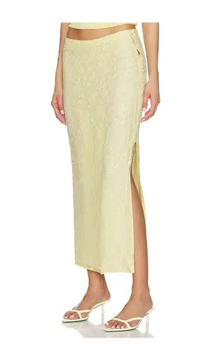 BUBISH Hazel Sequin Lace Skirt