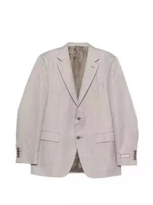 Canali Textured Blazer - Neutrals