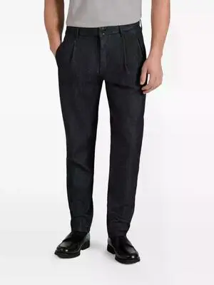 SLOWEAR Pleated Five-pocket Jeans