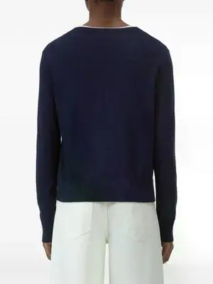 Closed Long-sleeve Crew-neck Sweater