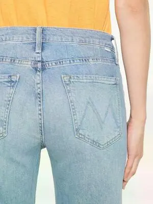 MOTHER Rambler Mid-rise Raw-cut Jeans