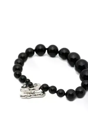 Completedworks Beaded Bracelet With T-bar Fastening