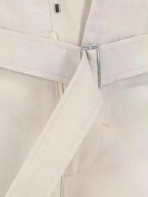 LARDINI Belted Tailored Trousers
